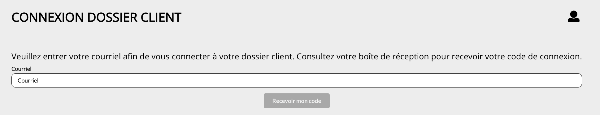 Activer la connexion client en ligne